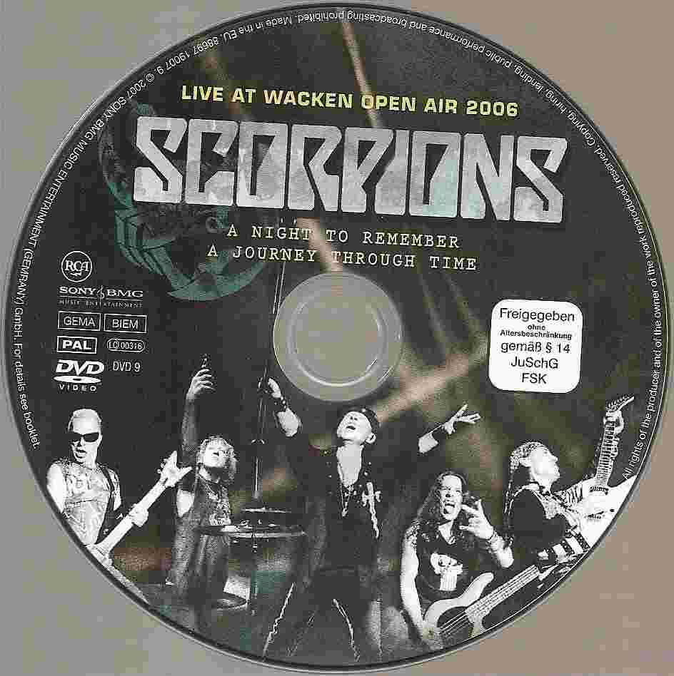 Scorpions A Night To Remember : DVD | DVD Covers | Cover Century | Over ...